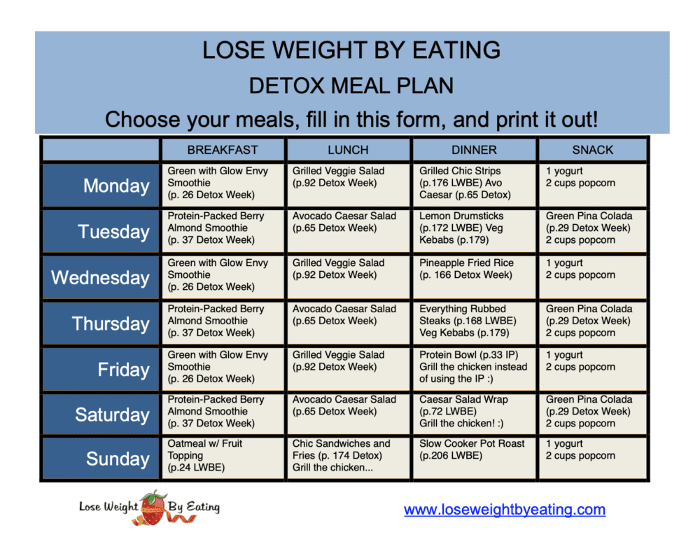 Simple 1200 Calorie Meal Plan for Weight Loss (FREE PDF)