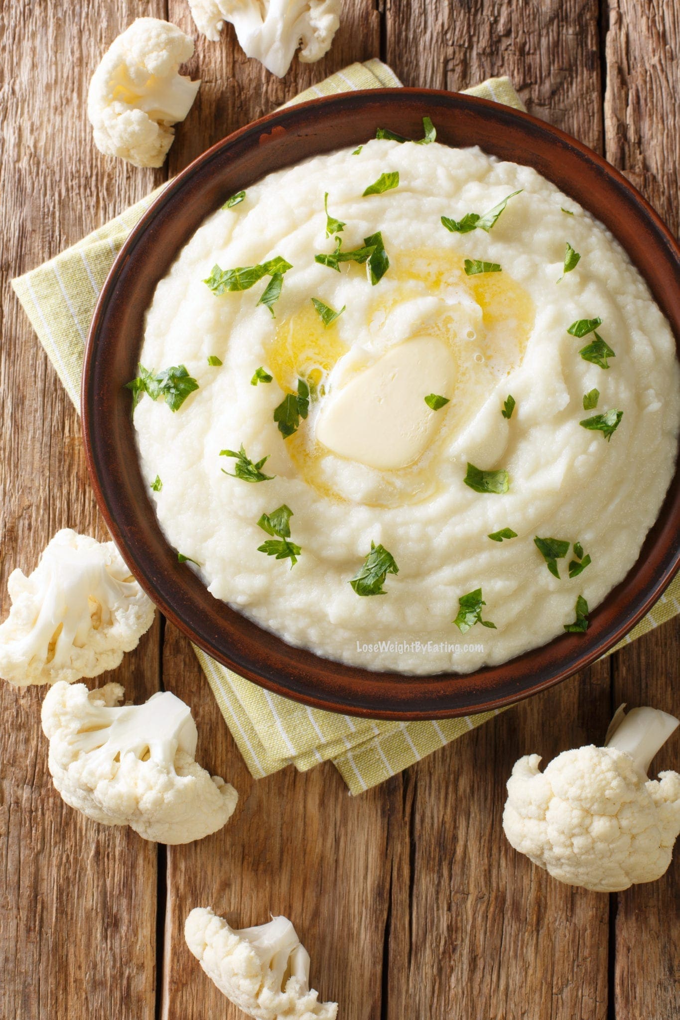 Low Calorie Cauliflower Mash - Lose Weight By Eating