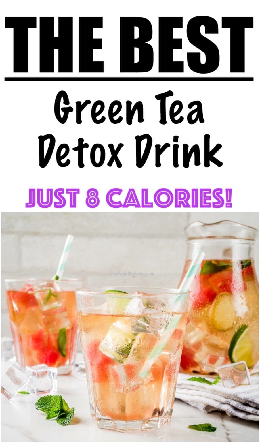Low Calorie Iced Green Tea for Weight Loss - Lose Weight By Eating