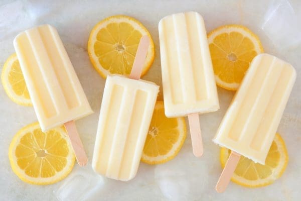 Low Calorie Lemon Popsicles - Lose Weight By Eating