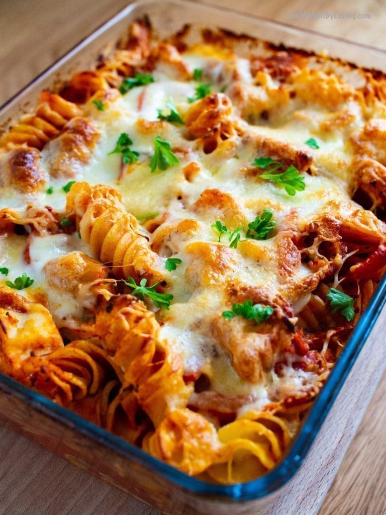 Low Calorie Pasta (Just 3 Ingredients) - Lose Weight By Eating