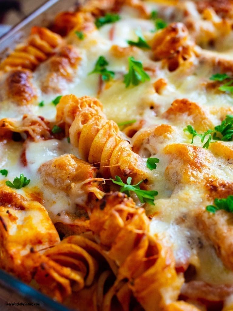 Low Calorie Pasta (Just 3 Ingredients) - Lose Weight By Eating