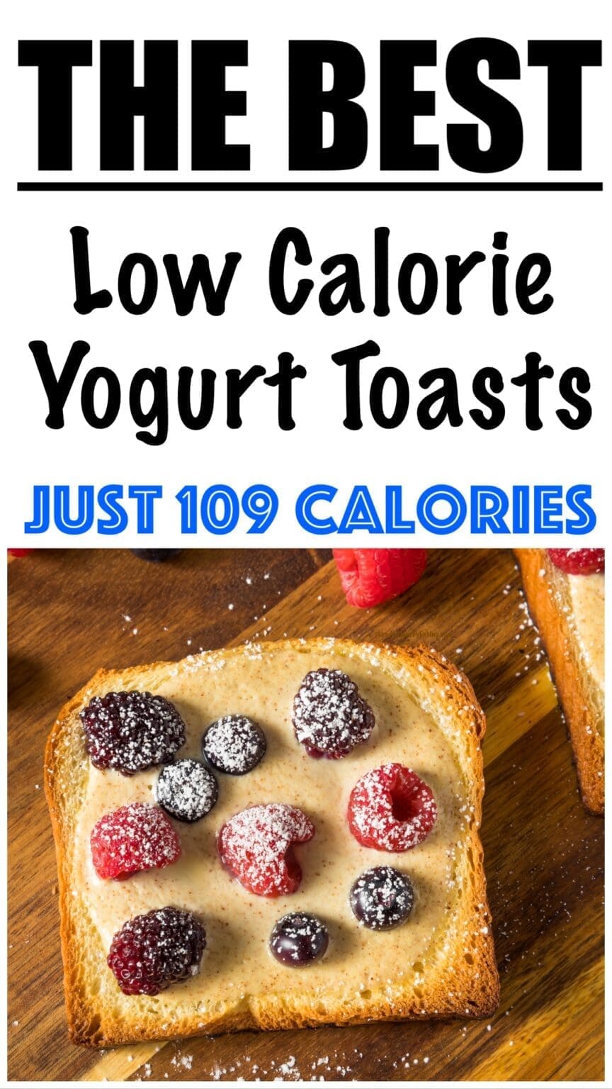 Low Calorie Yogurt Toast - Lose Weight By Eating