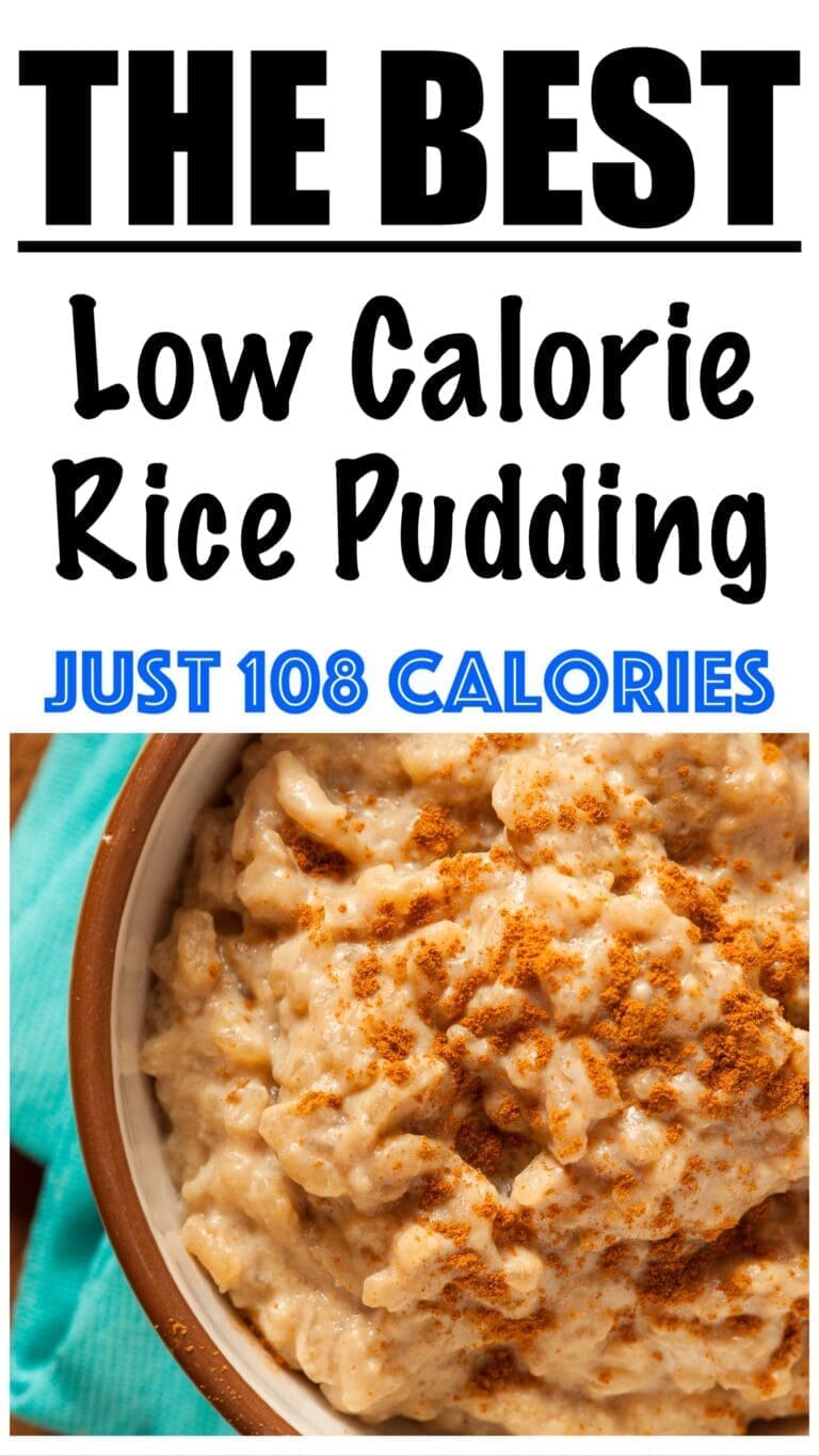 Low Calorie Rice Pudding - Lose Weight By Eating