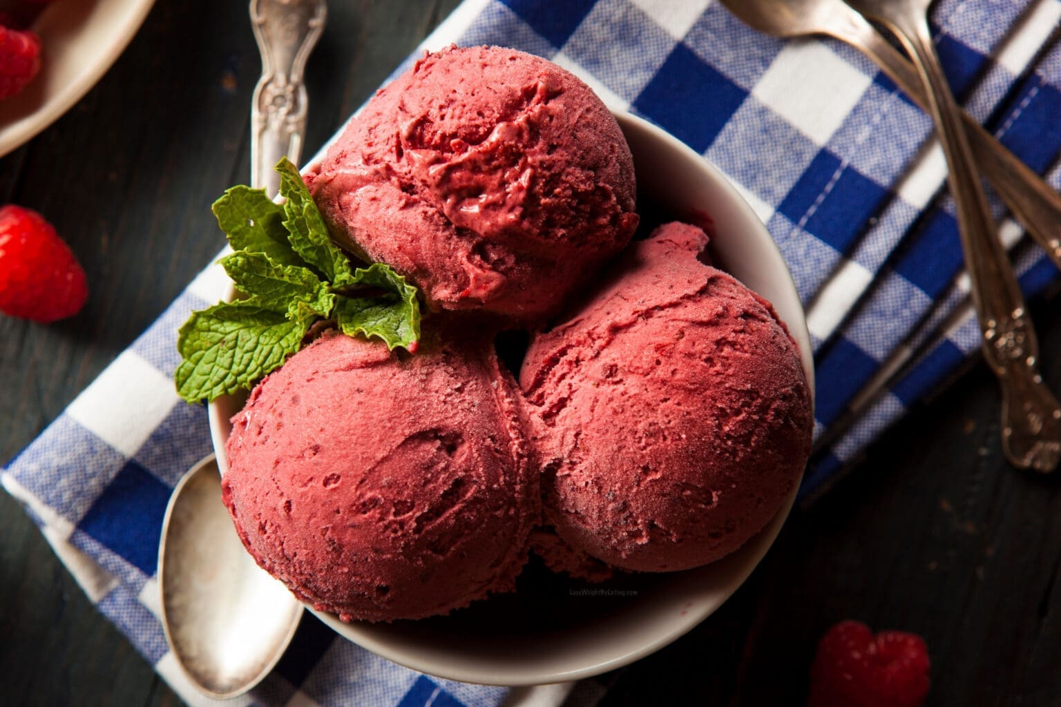 Low Calorie Berry Ice Cream - Lose Weight By Eating