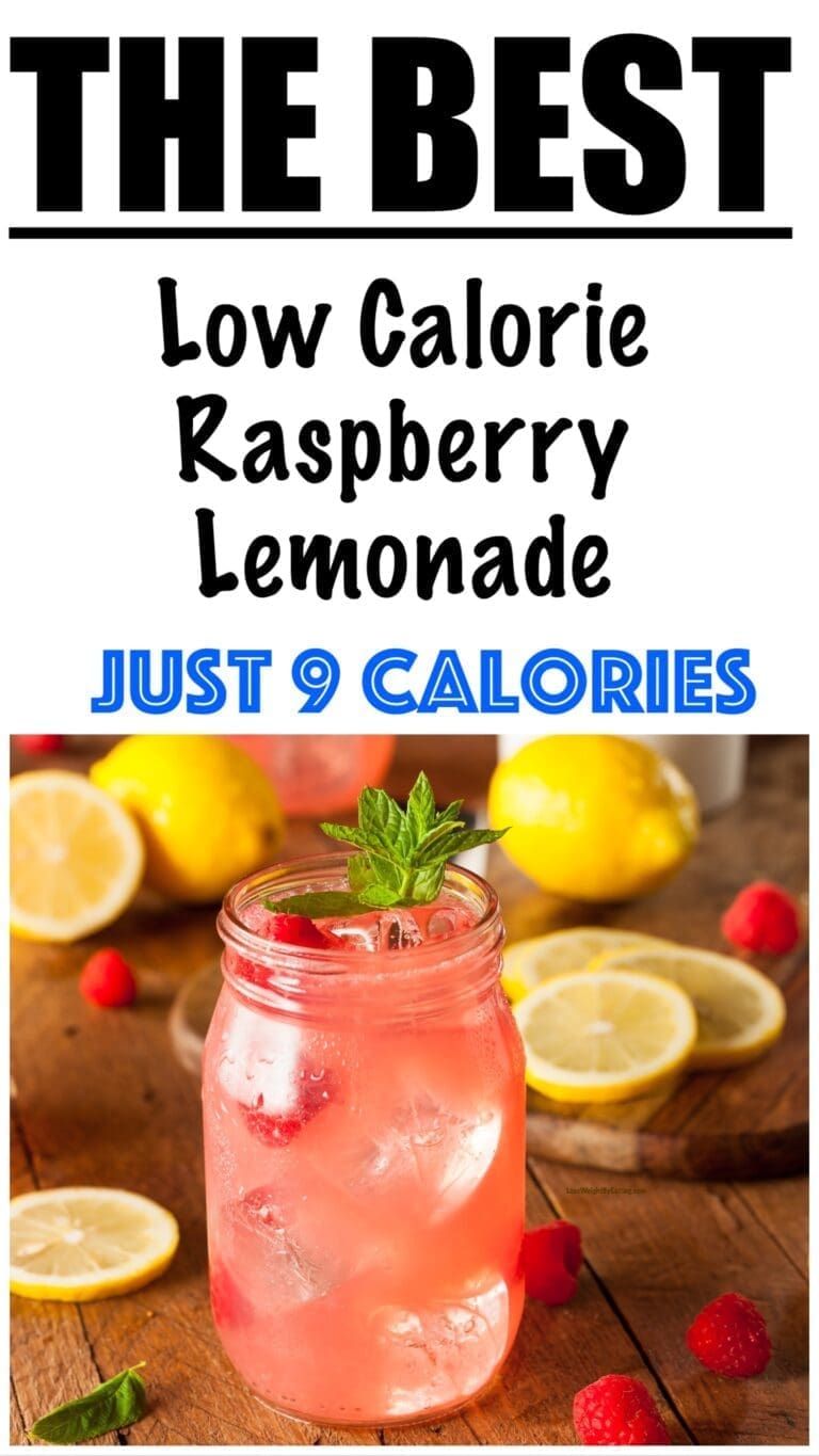 Low Calorie Raspberry Lemonade - Lose Weight By Eating