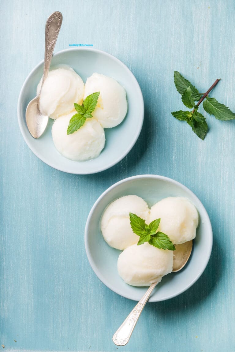 Low Calorie Lemon Sorbet - Lose Weight By Eating