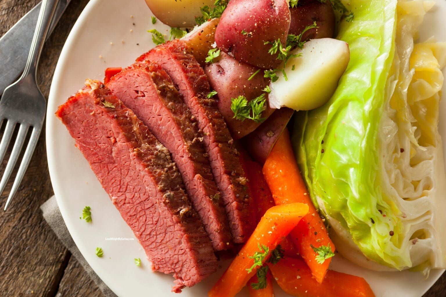 Low Calorie Corned Beef and Cabbage - Lose Weight By Eating