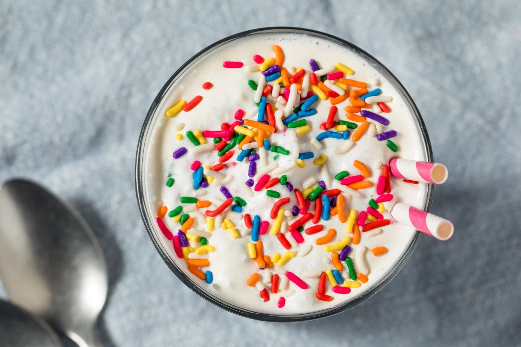 Low Calorie High Protein Birthday Cake Milkshakes - Lose Weight By Eating