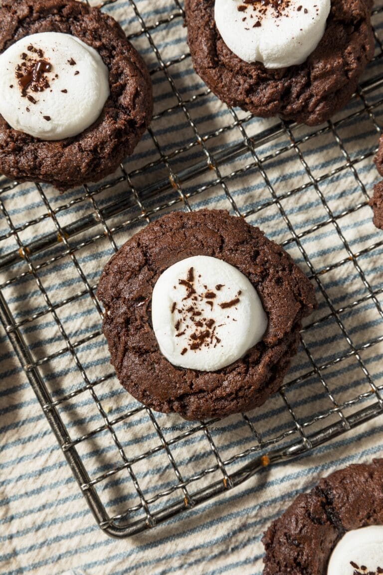 Low Calorie Hot Cocoa Cookies - Lose Weight By Eating